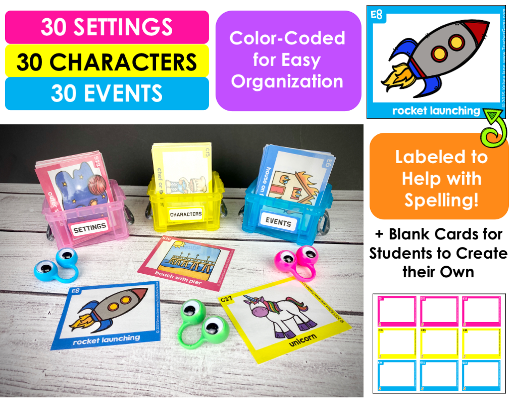 Build-A-Story Writing Center – Teacher Gems