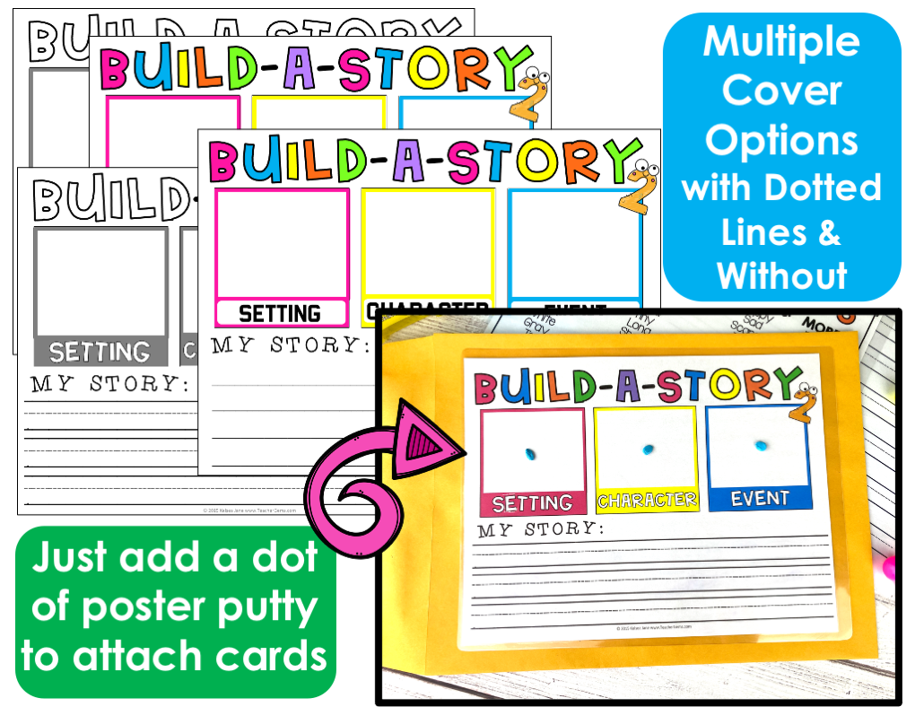 Build-A-Story Writing Center 2 – Teacher Gems