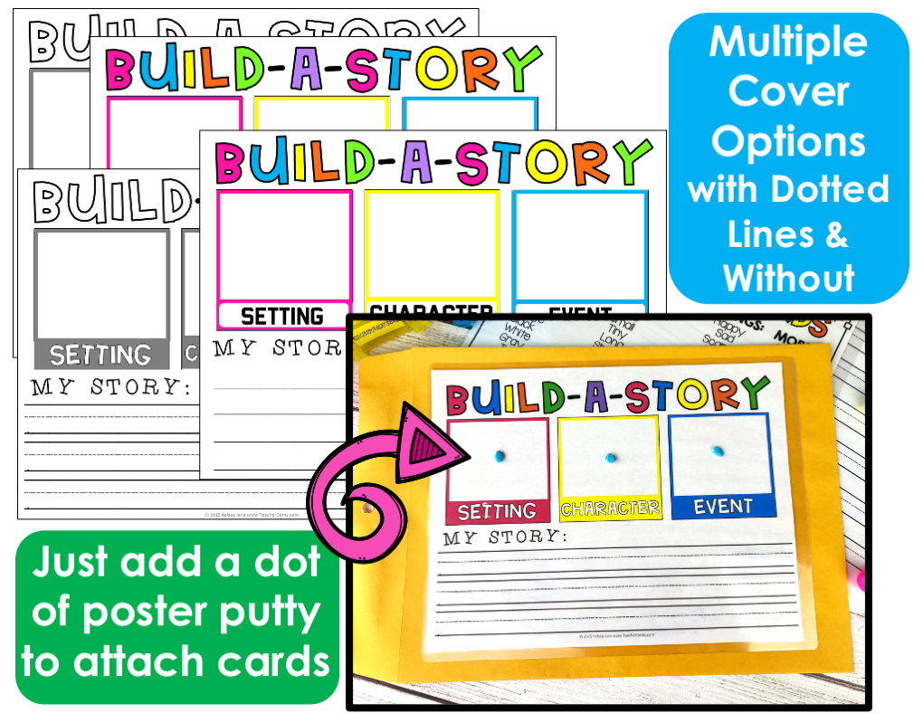 Build-A-Story Writing Center – Teacher Gems