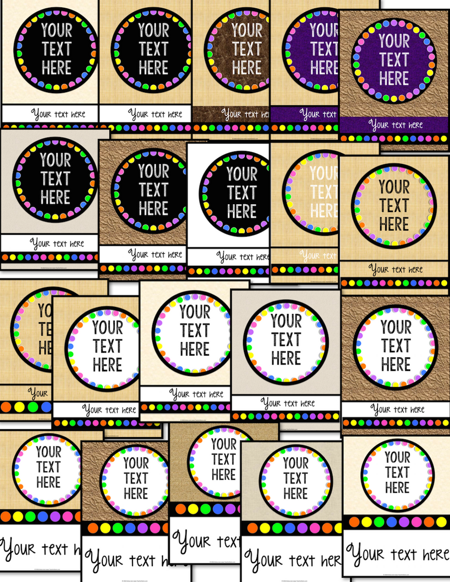 Editable Binder Covers – Teacher Gems