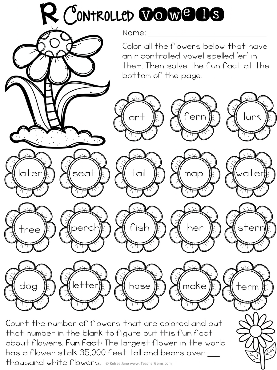 R Controlled Vowels Bundle – Teacher Gems