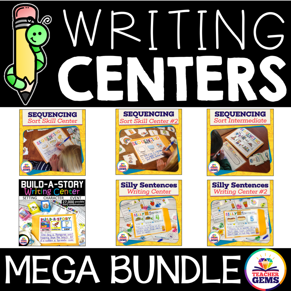 Writing Centers MEGA Bundle – Teacher Gems