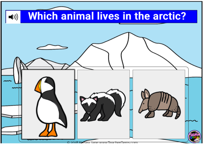 Animal Habitats Boom Cards™ Distance Learning – Teacher Gems