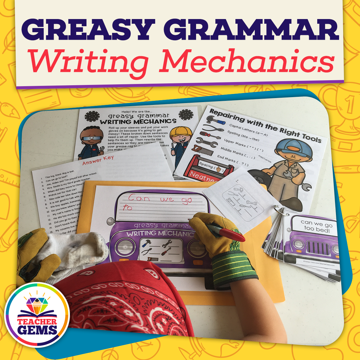Greasy Grammar Writing Mechanics Writing Center – Teacher Gems