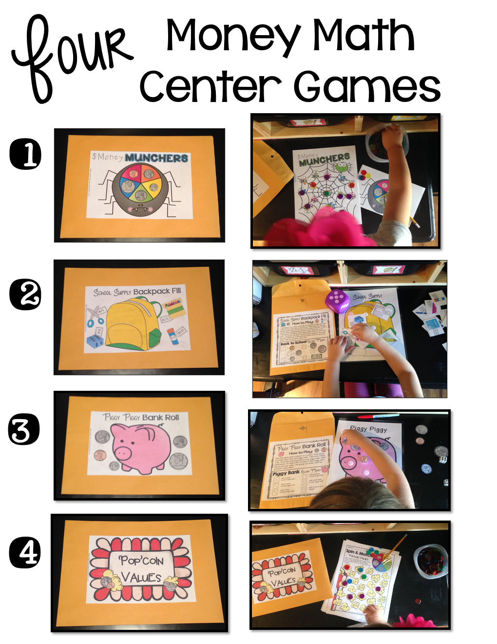 Money Games Math Centers Coin Identification Values And Adding money-games-math-centers-coin-identification-values-and-adding
