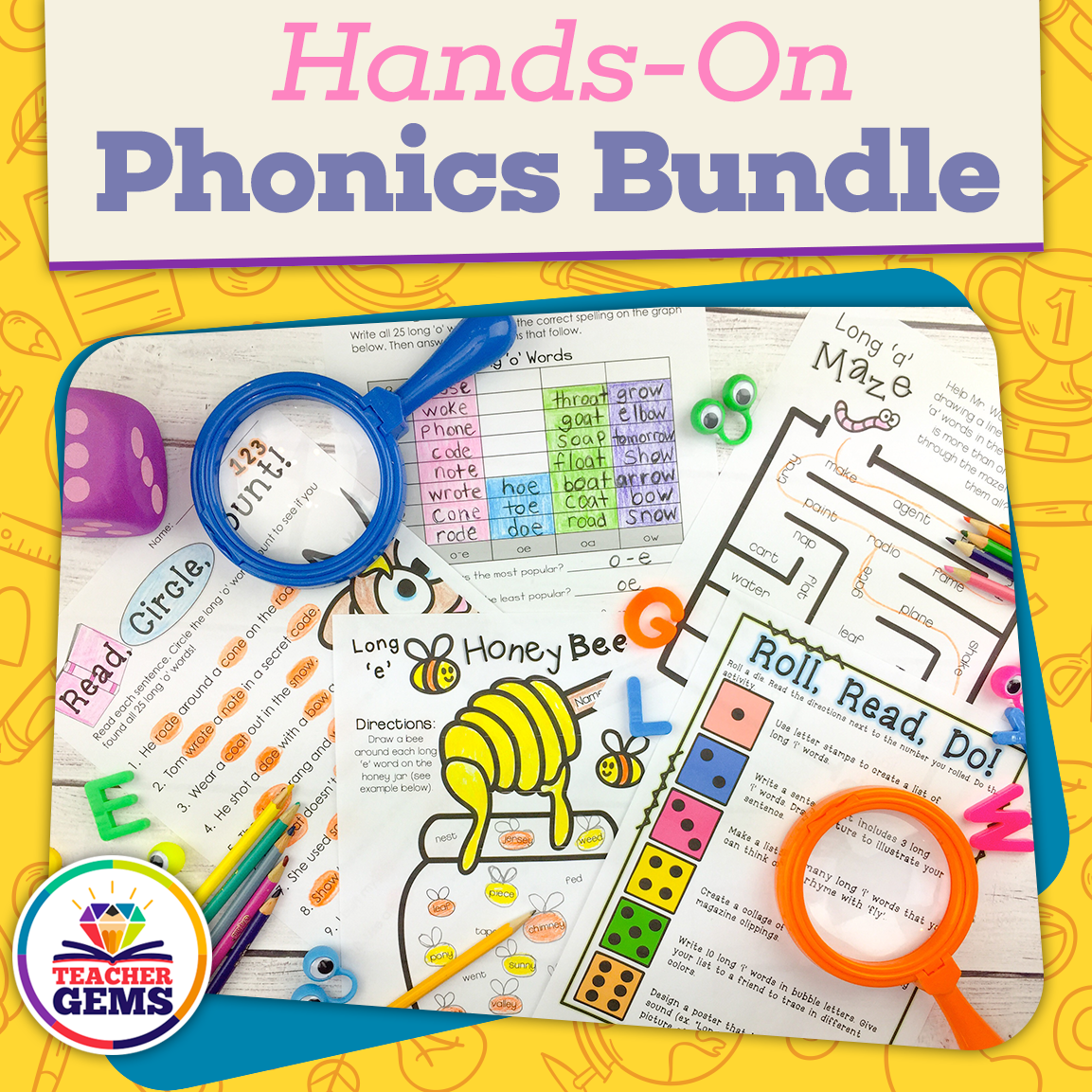 Hands-On Phonics Print and Go Ultimate Bundle – Teacher Gems