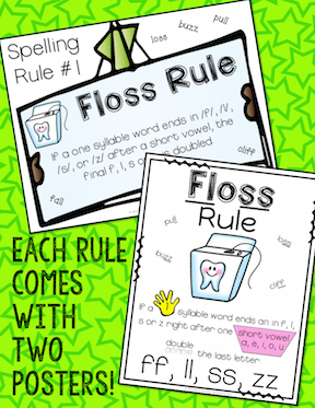 Short Vowel Spelling Rules Poster Set – Teacher Gems