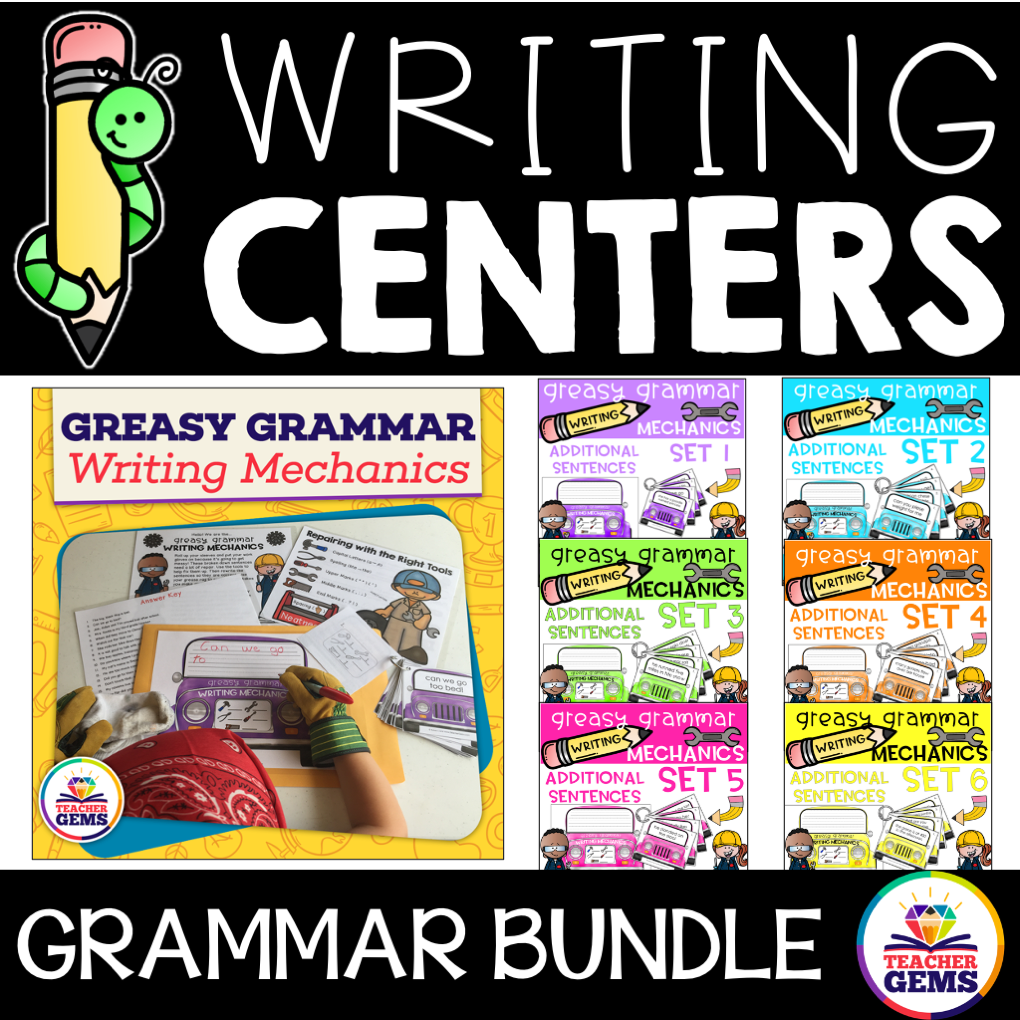 Greasy Grammar Writing Mechanics Bundle – Teacher Gems